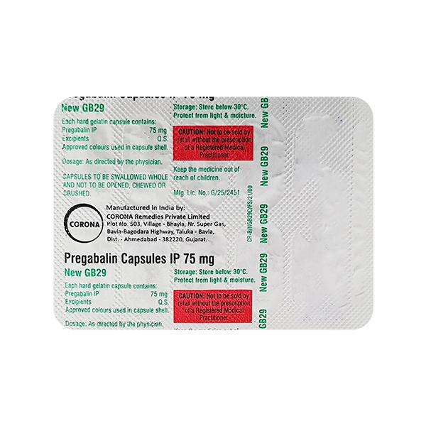 NEW GB29 Capsule 10's Price, Uses, Side effects, Substitutes | Netmeds