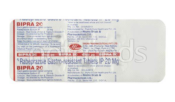 Bipra 20mg Tablet 10'S : Uses, Side Effects, Price | Netmeds