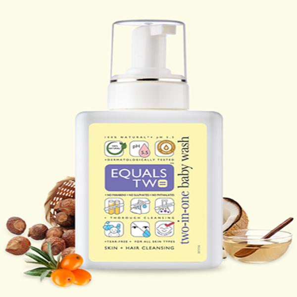 Buy EQUALSTWO Two-In-One Baby Wash 200 ml Online at Best Price - Baby ...