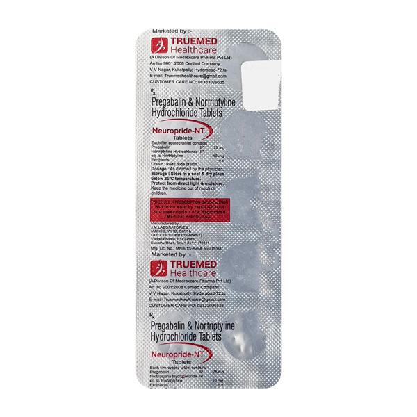 Buy NEUROPRIDE NT Tablet 10's Online at Upto 25% OFF | Netmeds