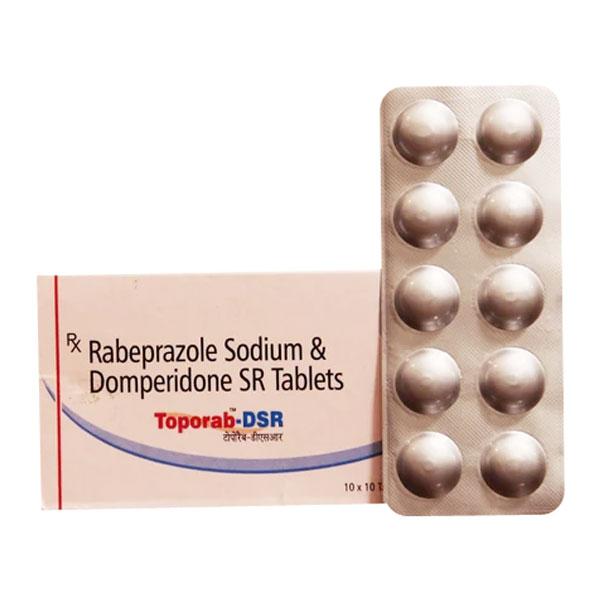 Buy TOPORAB DSR Tablet 10's Online at Upto 25% OFF | Netmeds