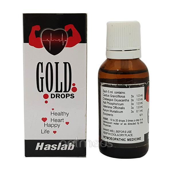 Buy Haslab Gold Drops 30 ml online at best price-Homeopathy