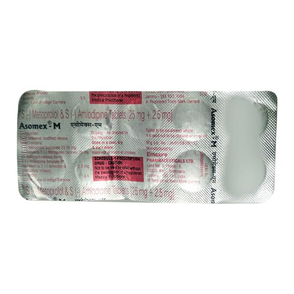 ASOMEX M Tablet 10's