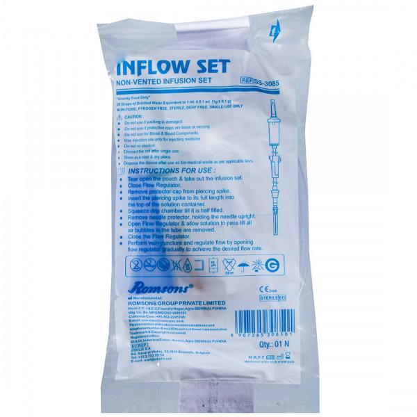 Buy Romson Inflow Infusion Set (SS-3085) 1's Online at Discounted Price ...