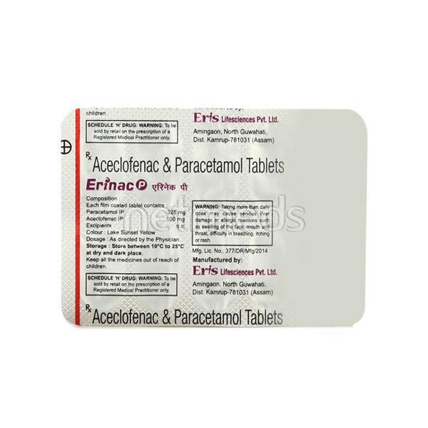 Erinac P Tablet 10'S