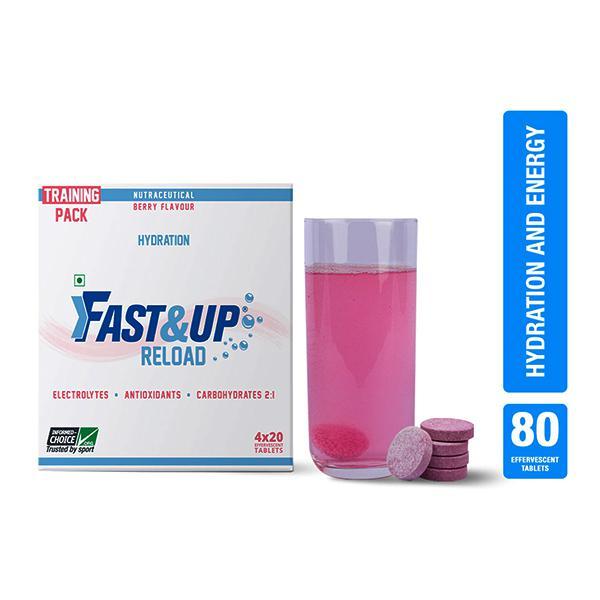 Buy Fast&Up Reload Training Pack - Berry (Pack of 4 x 20's) Online at ...