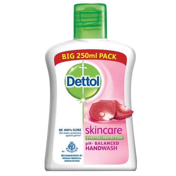 Dettol Skincare Germ Protection Liquid Handwash - Flip Top 250 ml