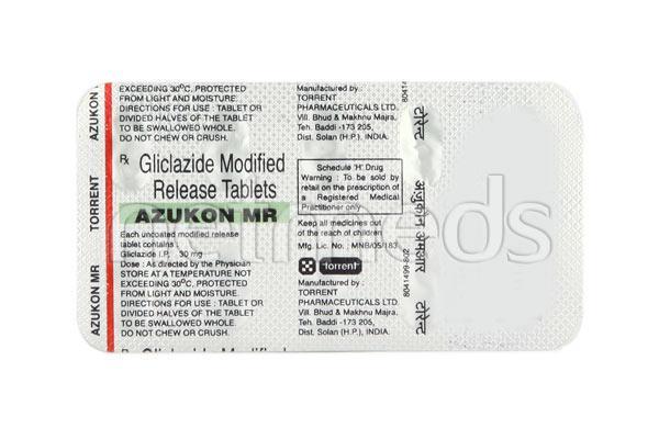 Azukon MR Tablet 10'S