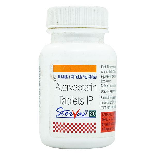 Storvas 20mg Tablet 30'S