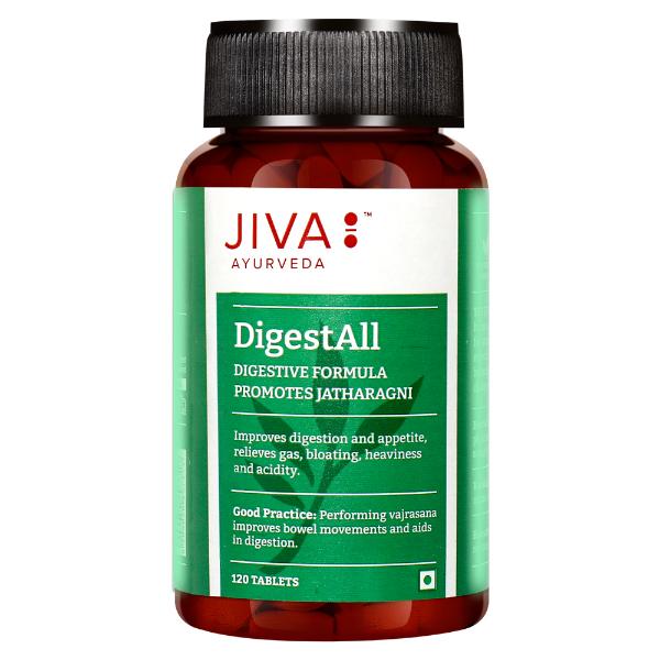 Buy Jiva Ayurveda DigestAll Tablet 120's Online at Discounted Price ...