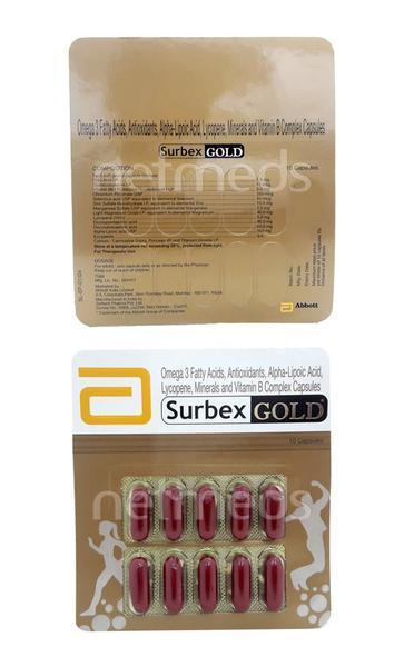 Surbex Gold Capsule 10'S