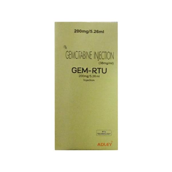 GEM RTU 200mg Injection 1's