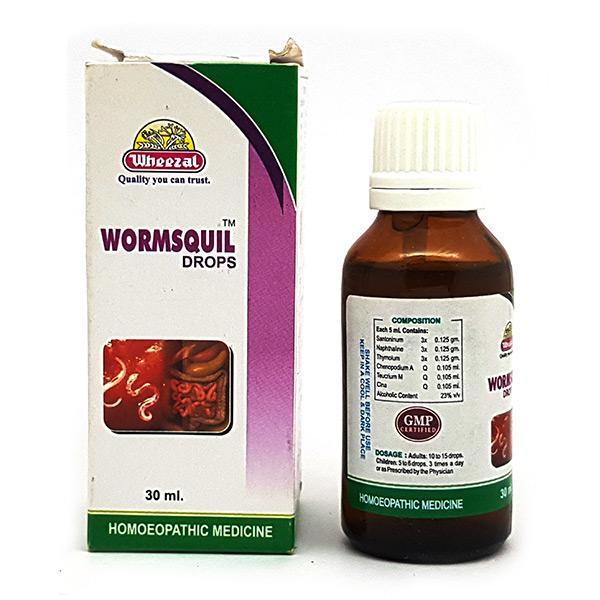 Wheezal Wormsquil Drops 30 ml online at best price-Homeopathy
