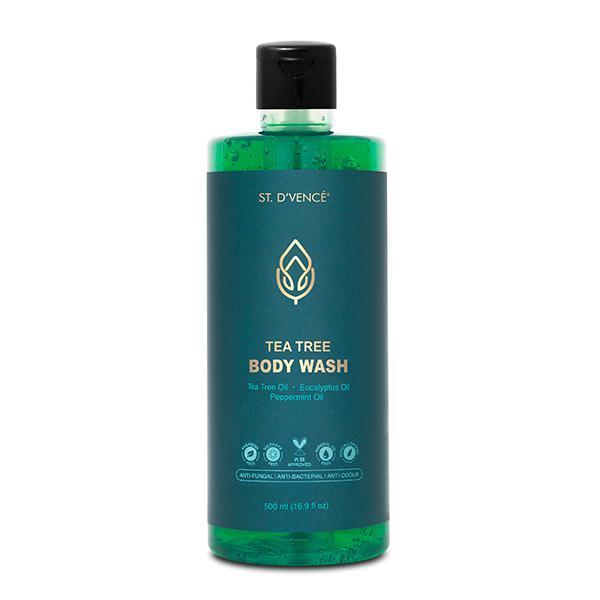 Buy St. D'Vence Tea Tree Body Wash with Eucalyptus Oil & Peppermint Oil ...