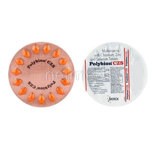Polybion Czs Tablet 15'S Price, Uses, Side effects, Substitutes | Netmeds