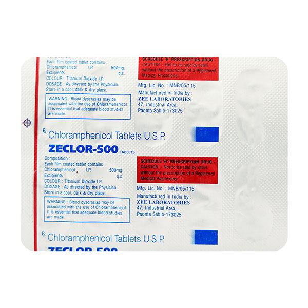 ZECLOR 500mg Tablet 10's