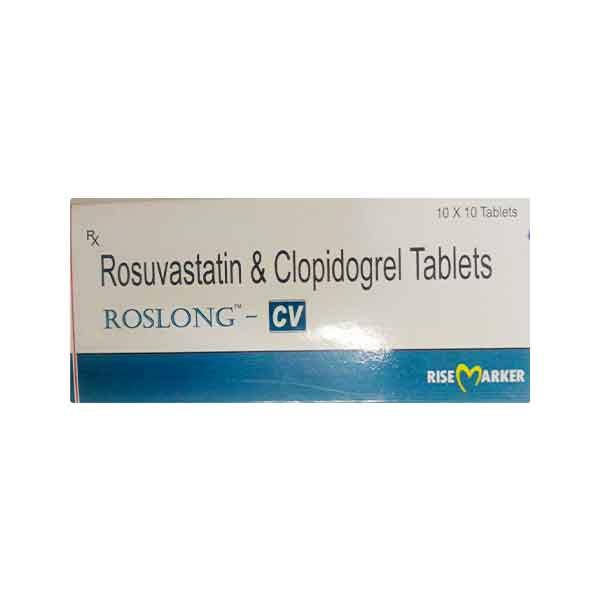 ROSLONG CV Tablet 10's Price, Uses, Side effects, Substitutes | Netmeds
