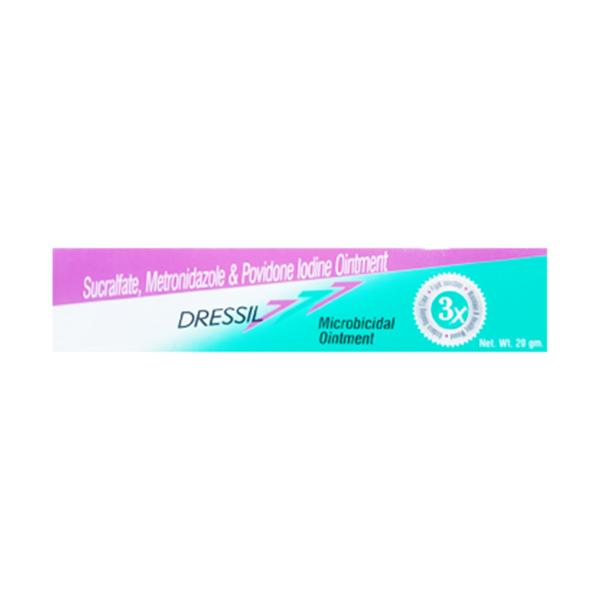 DRESSIL Ointment 20g Price, Uses, Side effects, Substitutes | Netmeds
