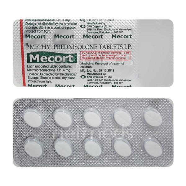 Mecort 4mg Tablet 10'S