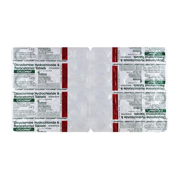 Cyclopam Tablet 10'S - Buy Medicines online at Best Price from Netmeds.com