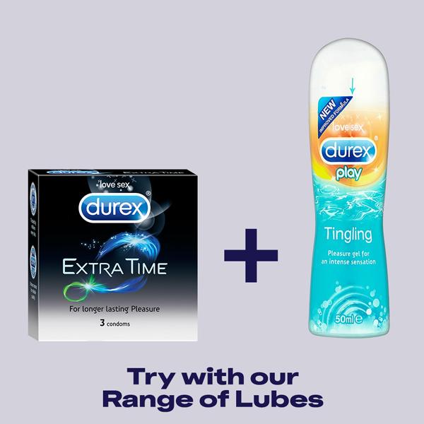 durex condoms extra time
