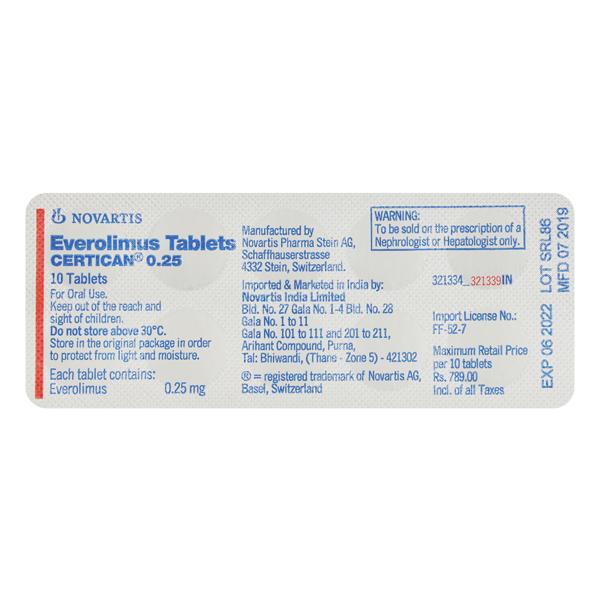 certican side effects