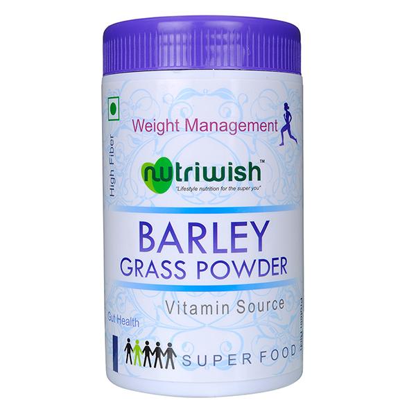 Nutriwish Barley Grass Powder 100 gm Online at Best Price - Herbal Extracts