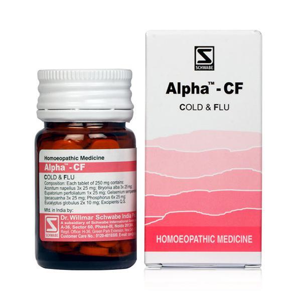 Buy Dr. Willmar Schwabe Alpha - Cold and Flu Tablet 20 gm Online at ...