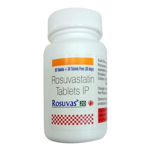 ROSUVAS 20 Tablet 90's