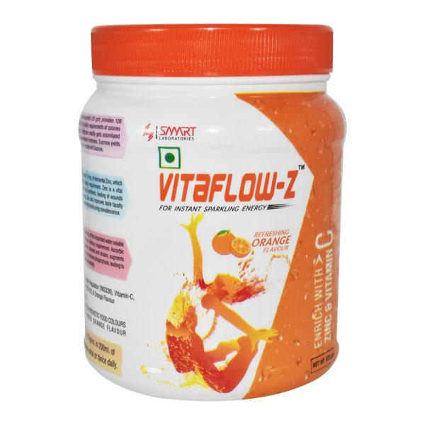 Smart Vitaflow Z Instant Energy Drink Powder - Refreshing Orange 525 gm