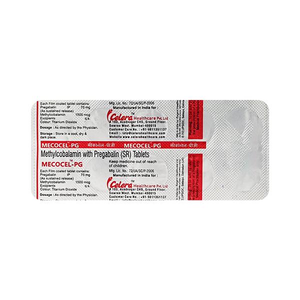 Buy MECOCEL PG Tablet 10's Online at Upto 25% OFF | Netmeds