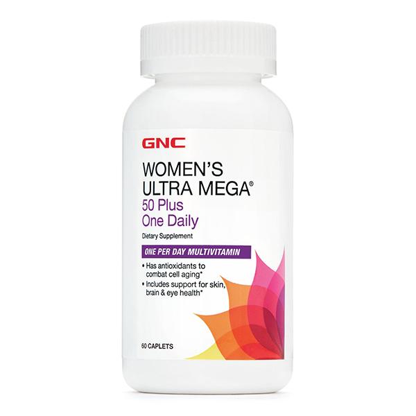 GNC Womens Ultra Mega 50 Plus One Daily CAPLET 60's Online at Best ...