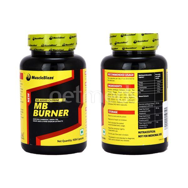 Buy MuscleBlaze Mb Burner Capsule 90's online at best price-Sports ...
