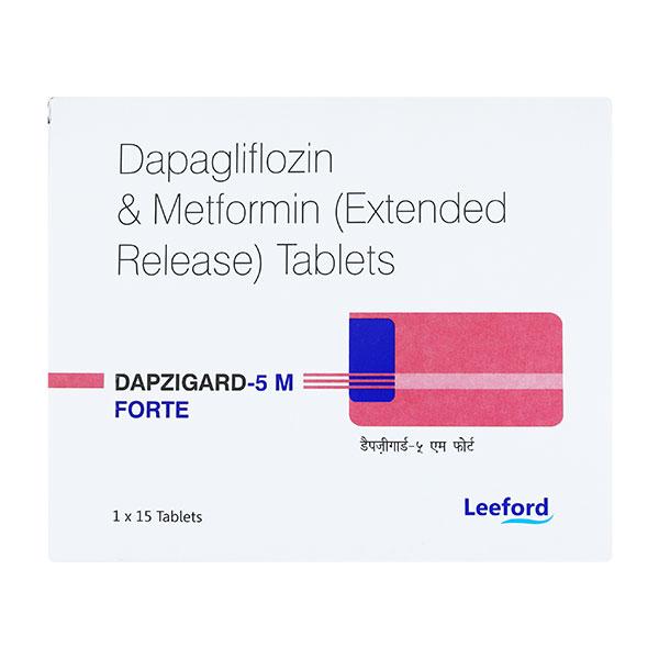 Buy DAPZIGARD 5 M FORTE Tablet 15's Online at Upto 25% OFF | Netmeds