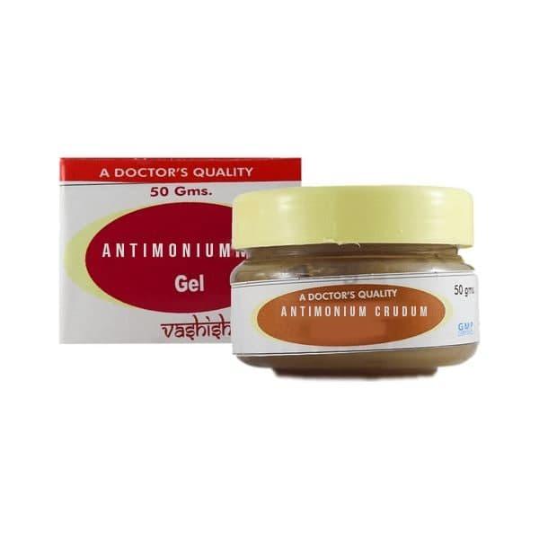 Buy Vashisht Antimonium Crudum 1X Gel 50 gm Online at Discounted Price ...