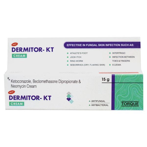 DERMITOR KT New Cream 15gm Price, Uses, Side effects, Substitutes | Netmeds