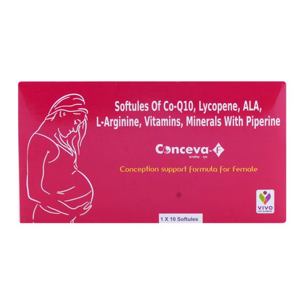 Buy CONCEVA F Softule 10's Online at Upto 25% OFF | Netmeds