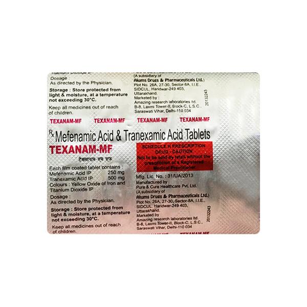 TEXANAM MF Tablet 10's