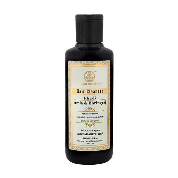 Khadi Natural Hair Cleanser - Amla & Bhringraj 210 ml