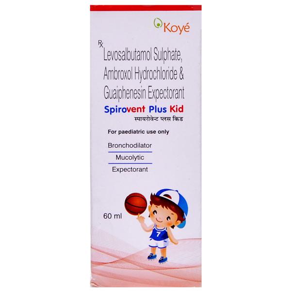 Spirovent Plus Kid Syrup 60ml