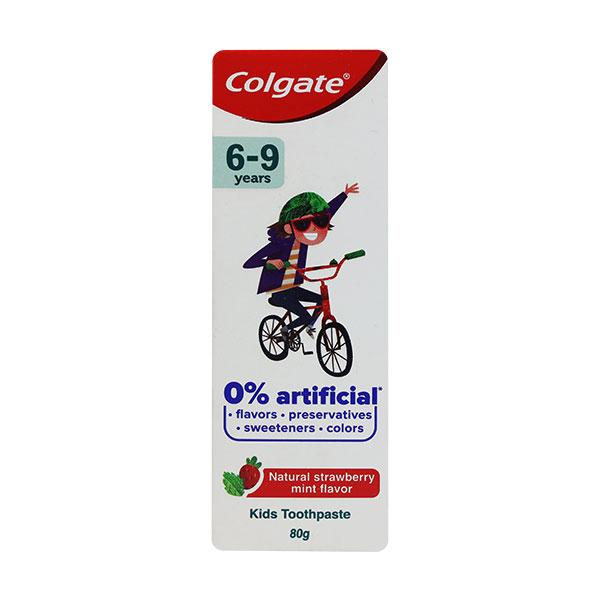 Buy Colgate Kids (6-9 Years) Toothpaste - Natural Strawberry Mint ...