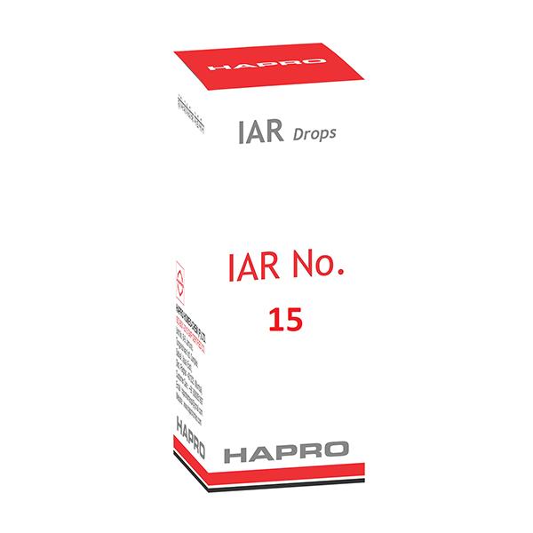 Buy Hapro IAR No.15 Drops 30 ml Online at Discounted Price | Netmeds