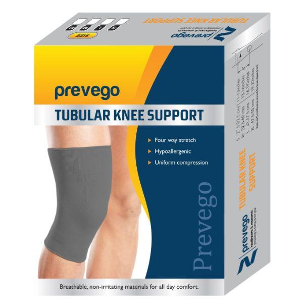 Buy Prevego Tubular Knee Support - Grey (M) 1's Online at Discounted ...