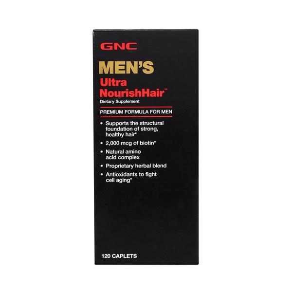 GNC Men's Ultra Nourish Hair Caplet 120's Online at Best Price ...