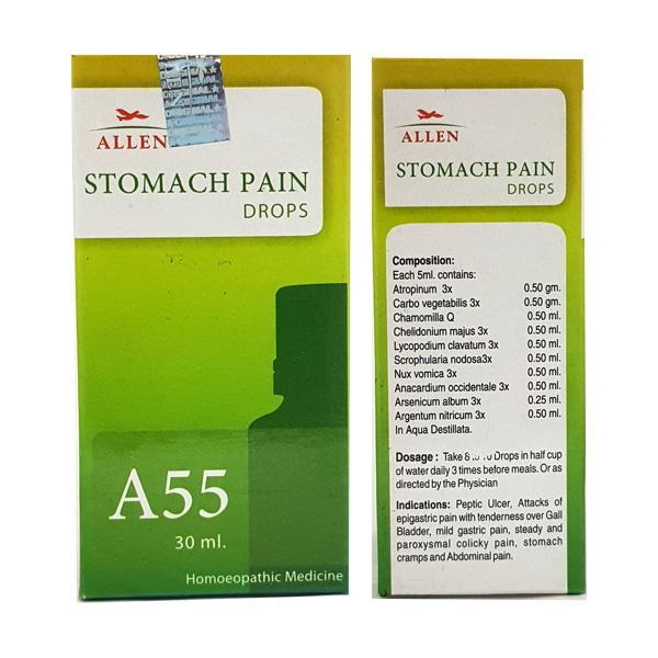 Allen A55 Stomach Pain Drops 30 ml online at best price-Homeopathy