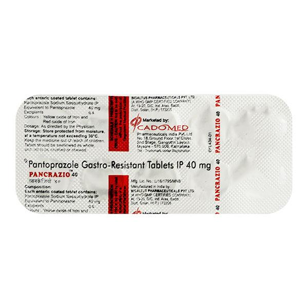 PANCRAZIO 40mg Tablet 10's