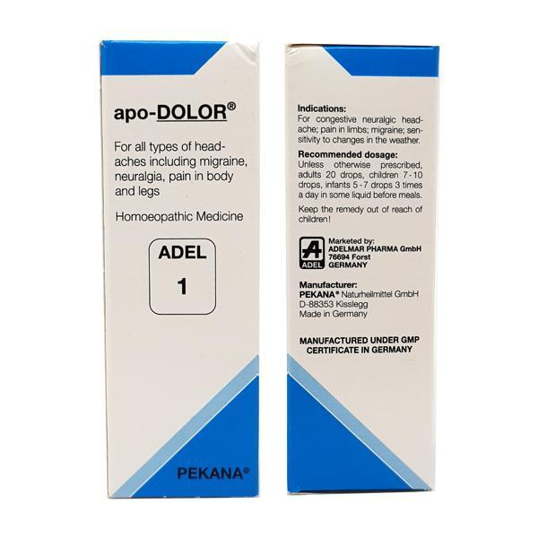 Buy Adel 1 Apo Dolor Drops 20 ml Online at Discounted Price | Netmeds