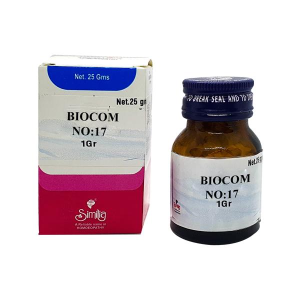 Buy Similia Biocom No.17 Tablet 25 gm(PILLS) Online at Discounted Price ...