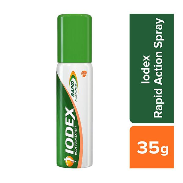 Iodex Rapid Action Spray 35 gm Online at Discounted Price | Netmeds