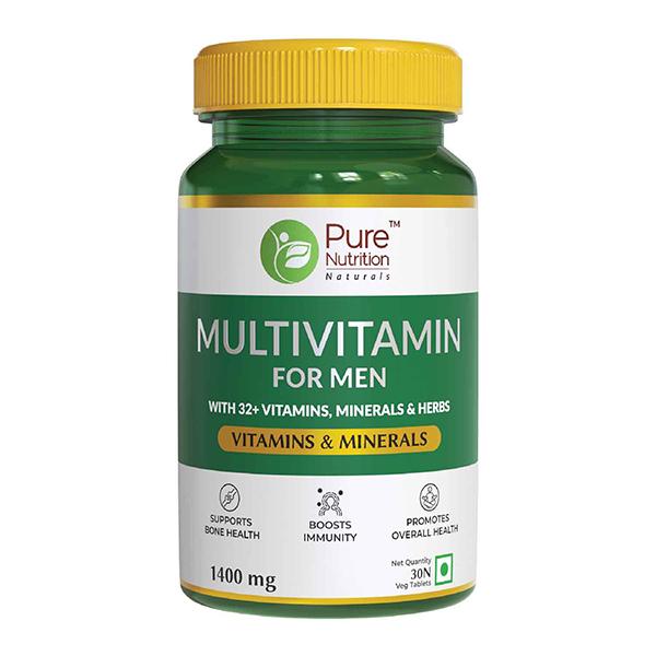 Pure Nutrition Multivitamin Tablets- Men 30's Online at Best Price ...